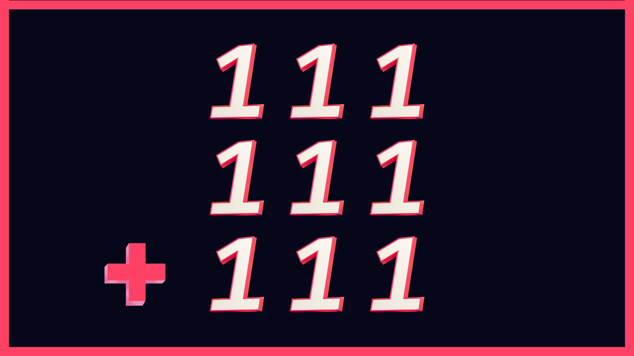 Suma BINARIA de 3 Números Paso a Paso